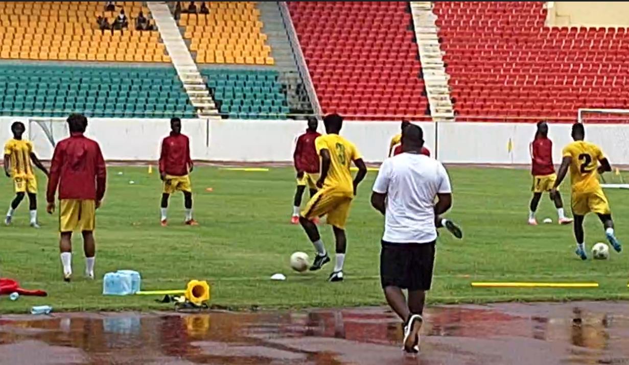 DJURTUS CUMPREM PRIMEIRA SESSÃO DE TREINOS PARA O JOGO COM SERRA LEOA ...