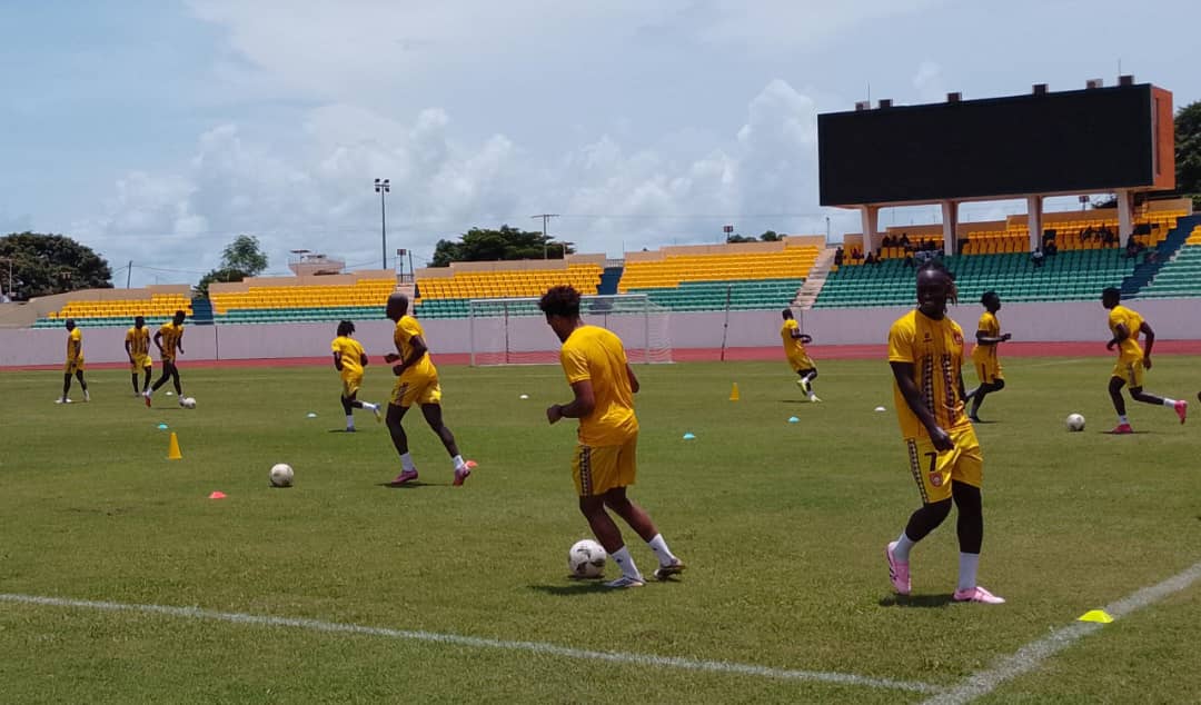 DJURTUS REALIZAM ÚLTIMA SESSÃO DE TREINOS PARA O JOGO COM SERRA LEOA ...