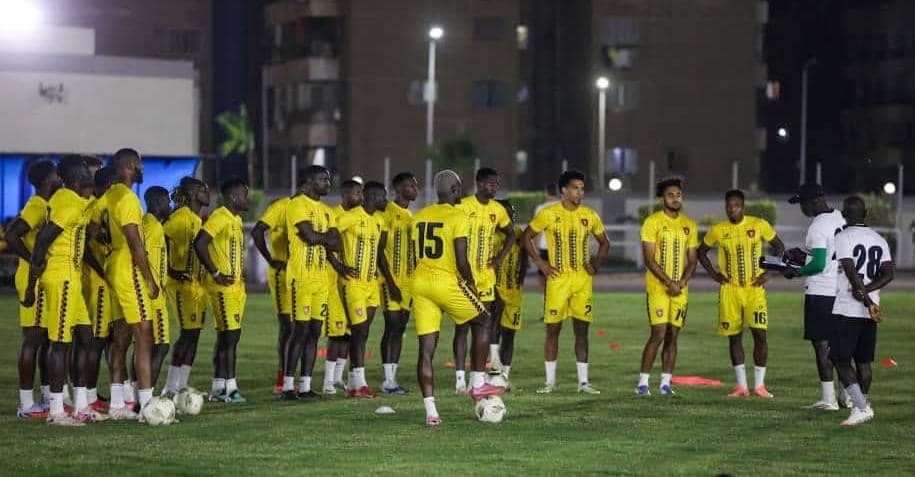 DJURTUS REALIZAM ÚLTIMO TREINO ANTES DO DUELO COM O EGITO - FUT 245
